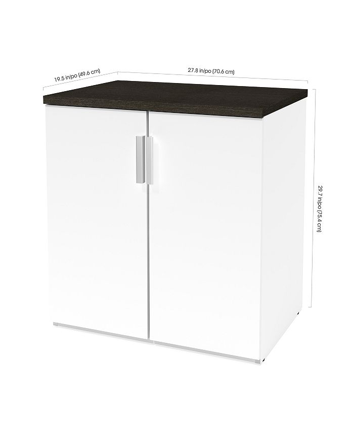 Bestar Pro-Concept Plus 2-door Storage Unit - Macy's