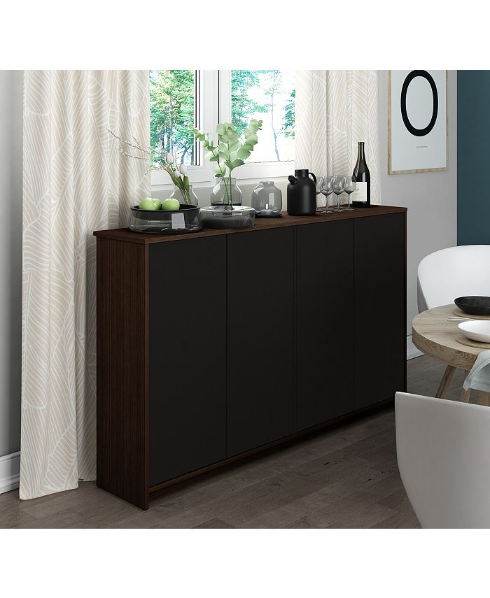 Bestar Small Space 60" Storage Unit - Macy's