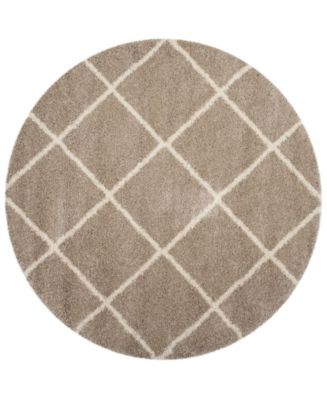 Safavieh Hudson SGH281 7' x 7' Round Area Rug - Macy's