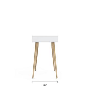 Jamesdar Blythe 2-Drawer Console Table and Writing Desk - Macy's