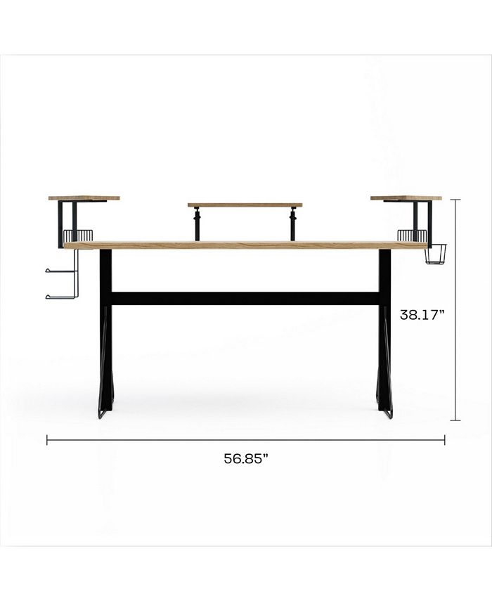 Jamesdar Carnegie Gaming Desk XL - Macy's