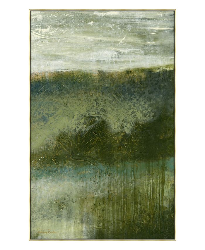 Melissa Van Hise Into the Valley III Framed Canvas Wall Art - 23" x 36 ...