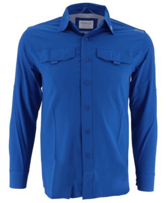 Gillz Men's Saltwater Performance Stretch Moisture-Wicking Shirt - Macy's
