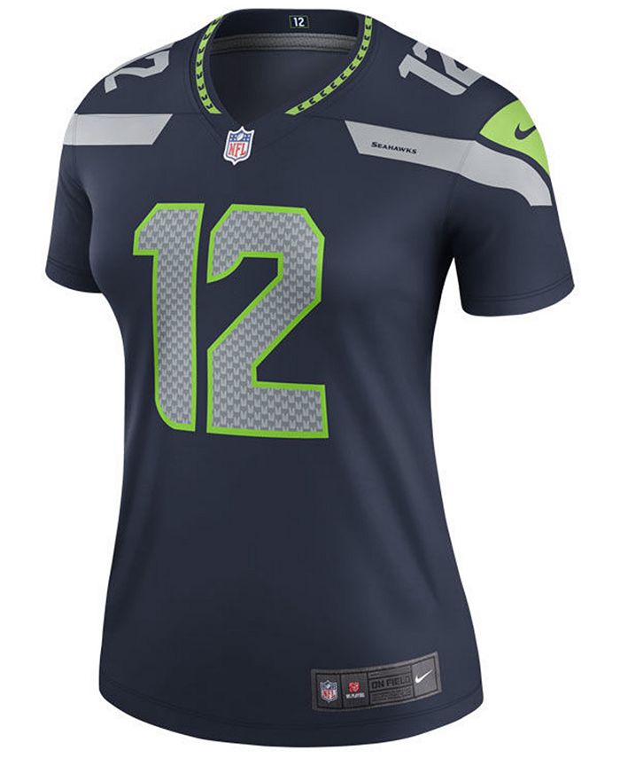 Nike Women's Fan #12 Seattle Seahawks Legend Jersey - Macy's