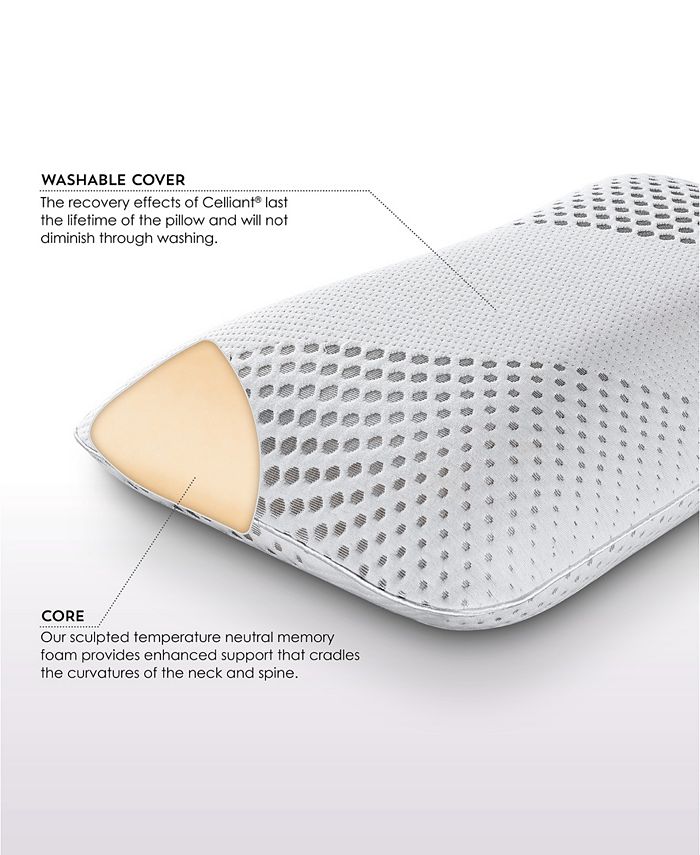 Pure Care Celliant Elegant Pillow - Standard - Macy's