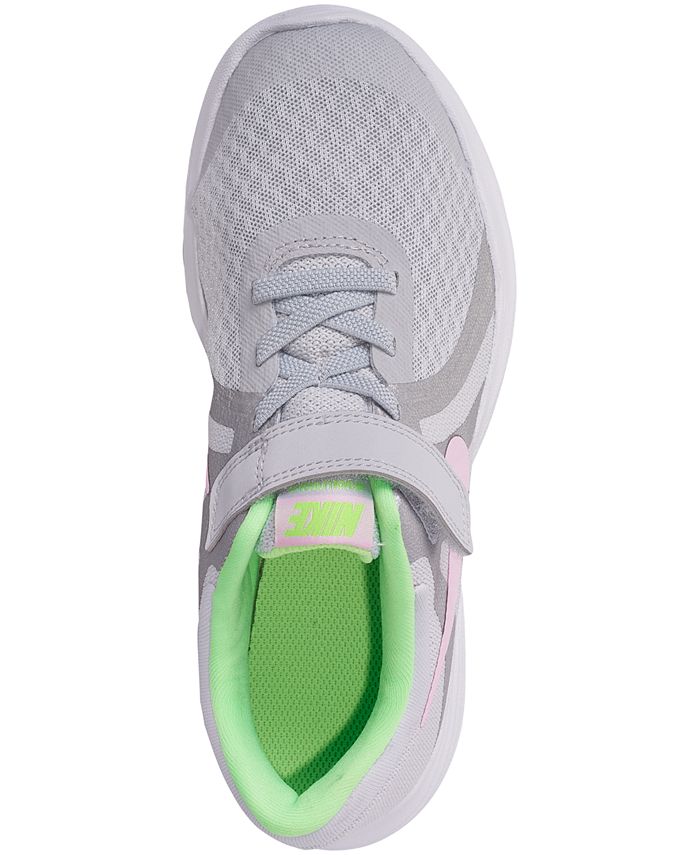 Nike Little Girls' Revolution 4 Athletic Sneakers from Finish Line - Macy's