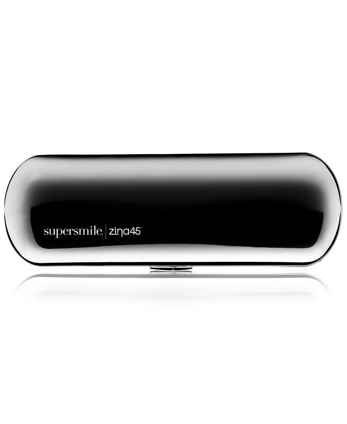 Supersmile Zina45 Deluxe Sonic Pulse Toothbrush - Silver - Macy's