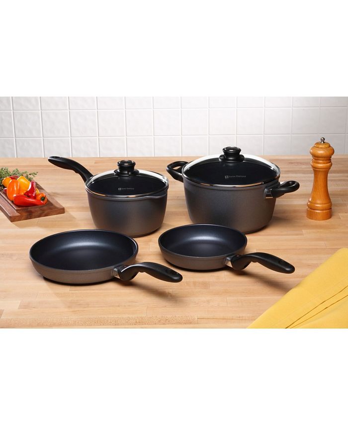 Swiss Diamond HD Induction 6 Piece Set - Macy's