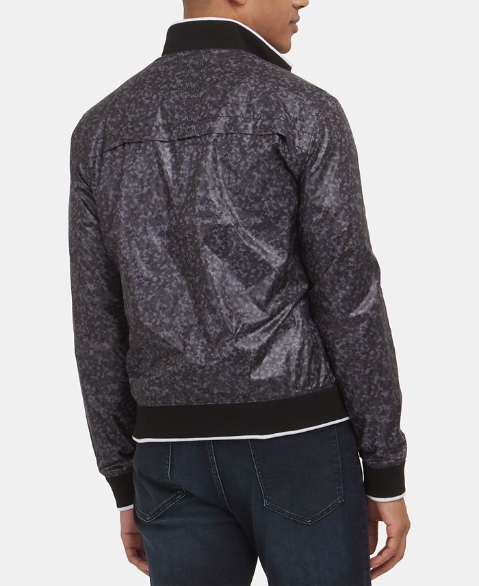 Kenneth Cole Men's Reversible Bomber Jacket - Macy's