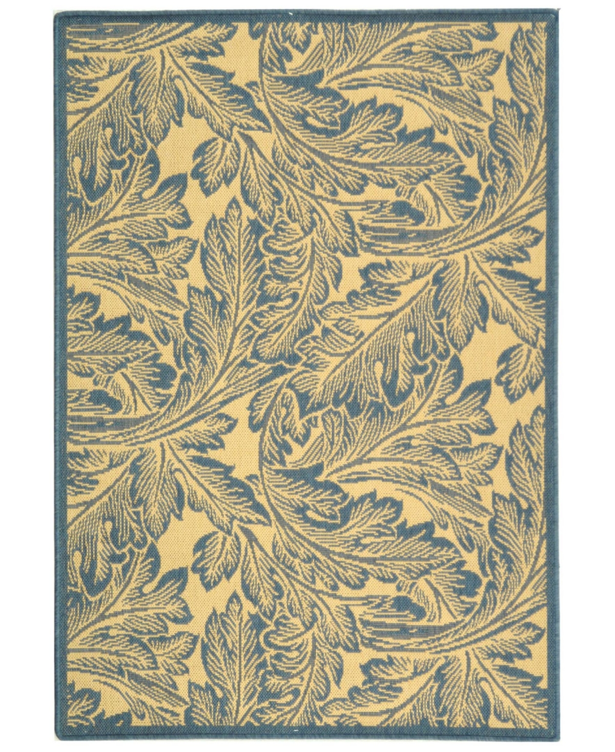 Click here for Safavieh Courtyard CY2996 Natural and Blue 53 x 77... prices
