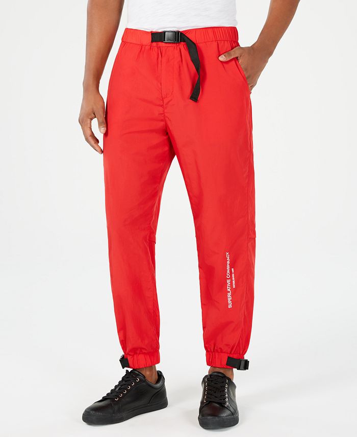 WeSC Men's Superlative Conspiracy Jogger Pants - Macy's