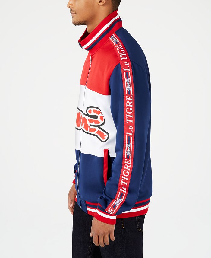 Le Tigre Men's Tri-Color Colorblocked Jacket - Macy's