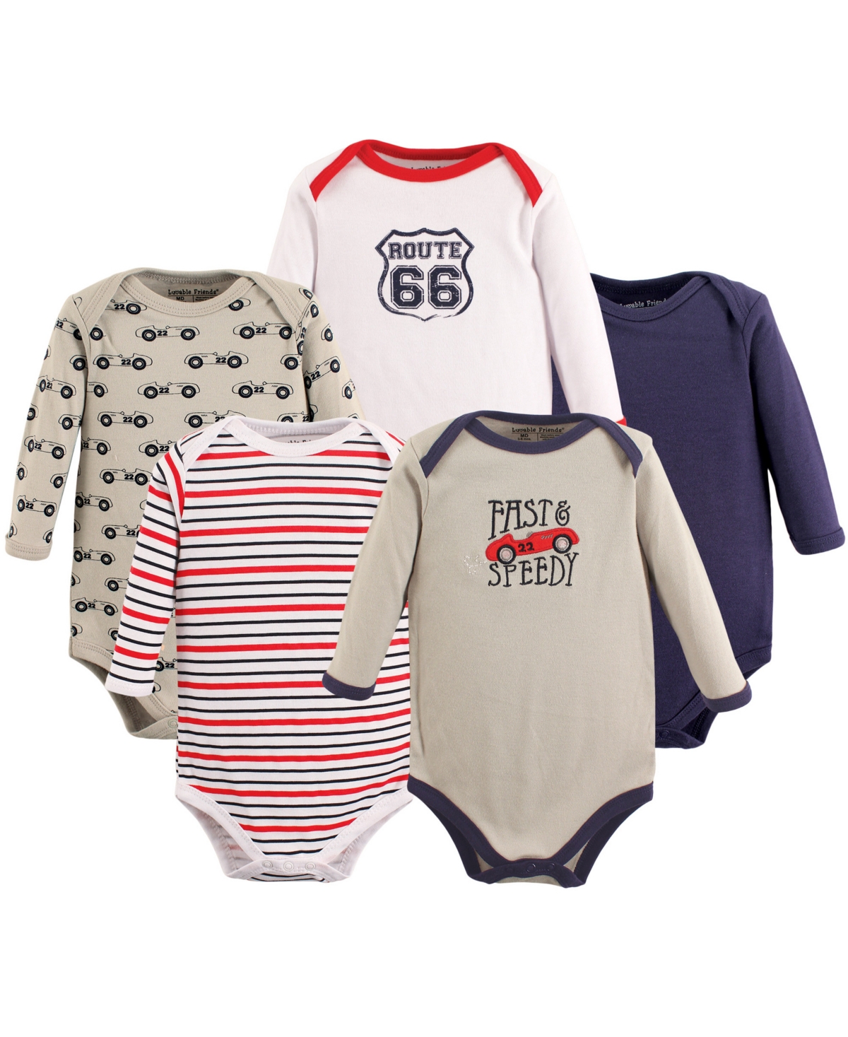 Click here for Luvable Friends Baby Boys Comfy Cotton Long-Sleeve... prices