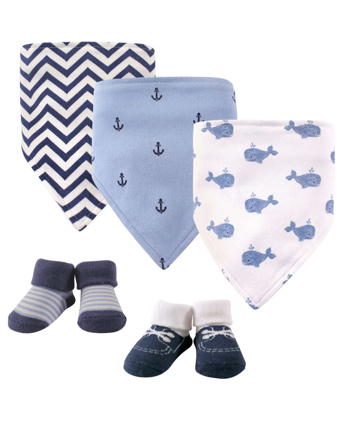 Click here for Hudson Baby Baby Boys Soft Cotton Bib and Sock Pai... prices