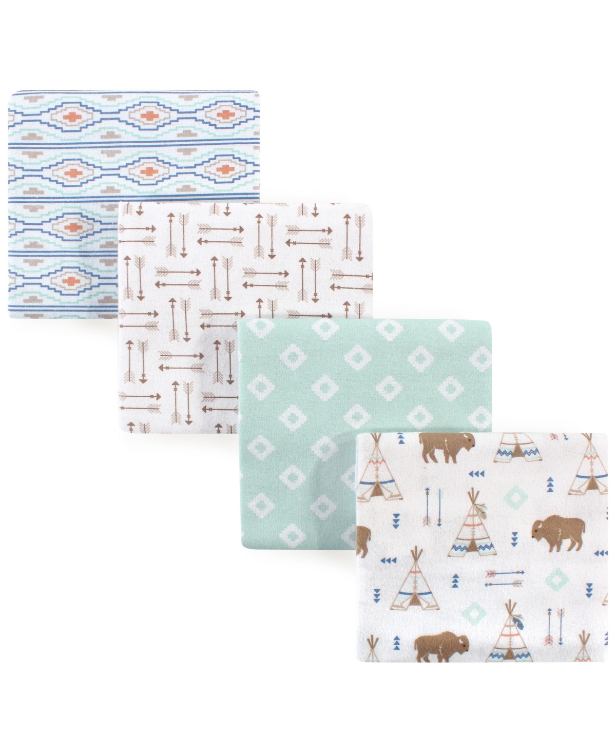 Click here for Hudson Baby Boys Cotton Flannel Receiving Blanket... prices