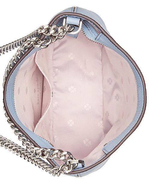 kate spade new york Polly Pebble Leather Chain Crossbody & Reviews ...