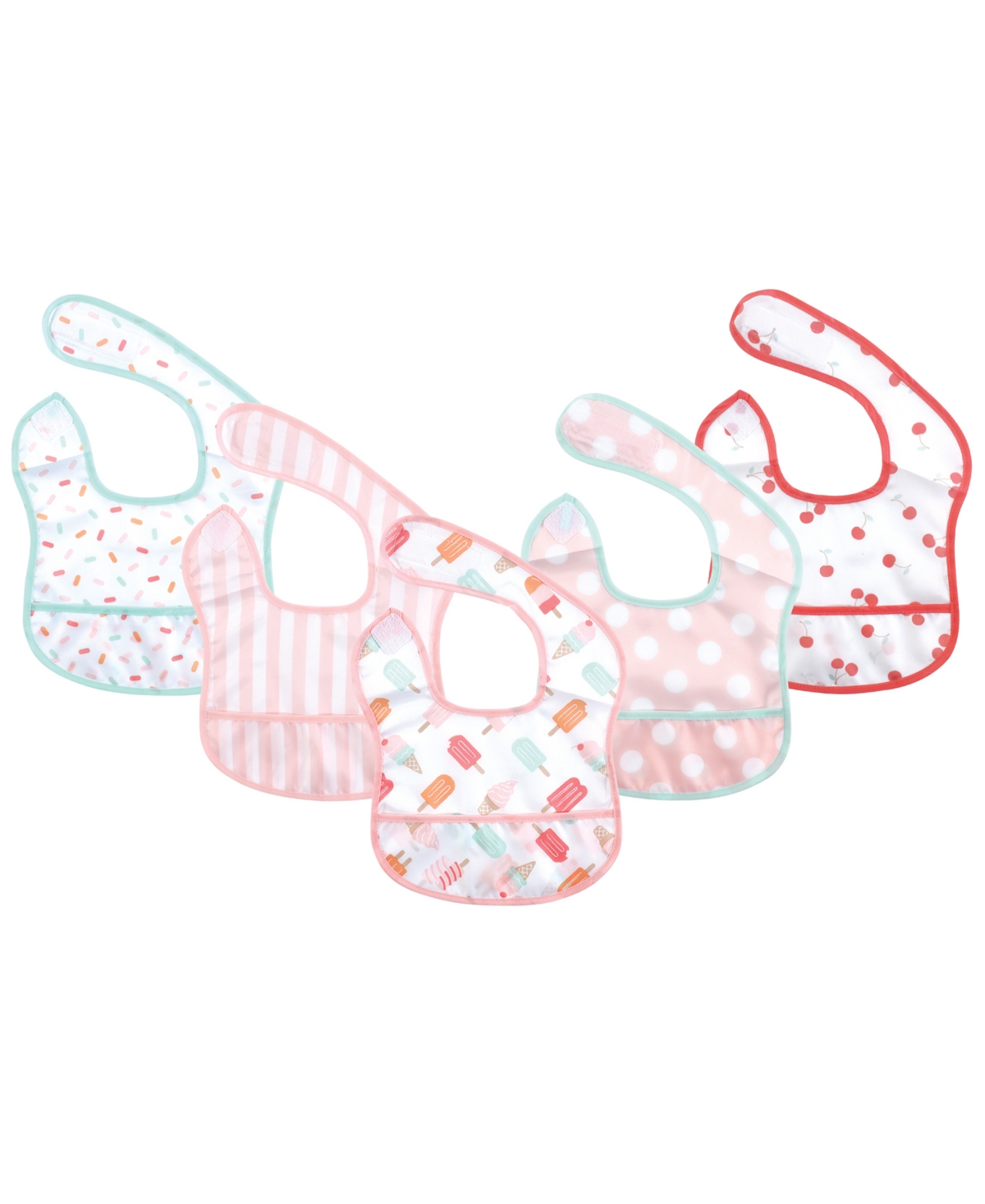 Click here for Hudson Baby Infant Girl Waterproof Polyester Bibs... prices