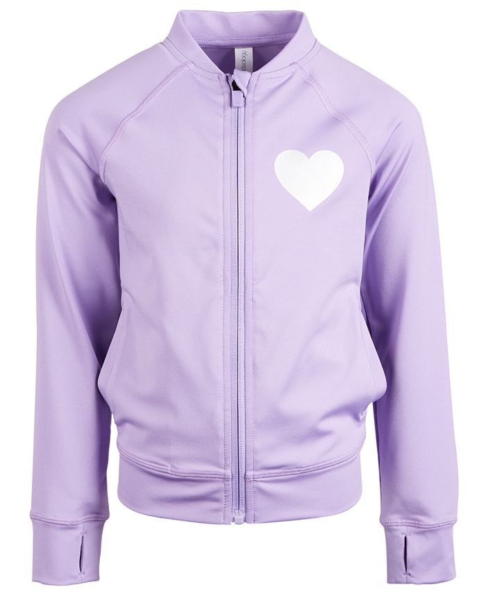 Ideology Toddler Girls Heart Active Jacket, Created for Macy's - Macy's