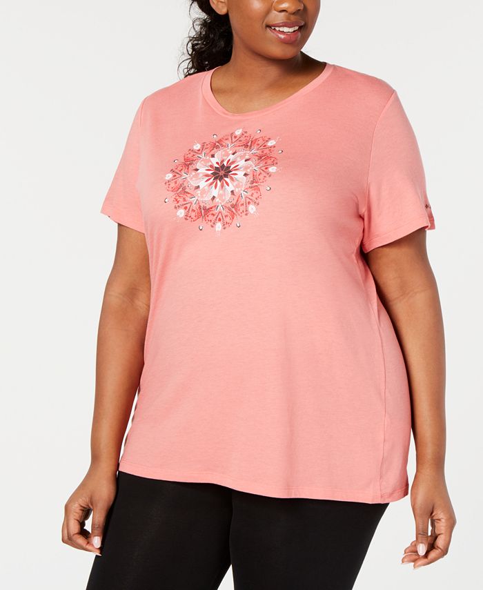 Columbia Plus Size Graphic-Print Active T-Shirt - Macy's
