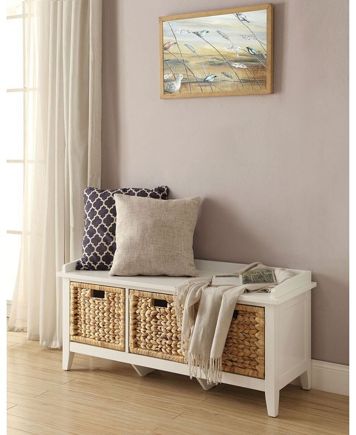 Acme Furniture Flavius Bench with Storage - Macy's