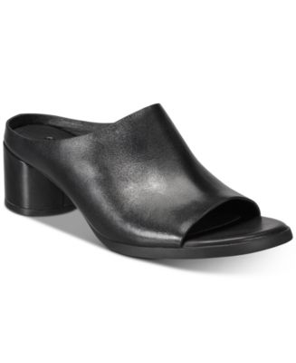 Ecco Women's Shape 45 Block-Heel Mules - Macy's