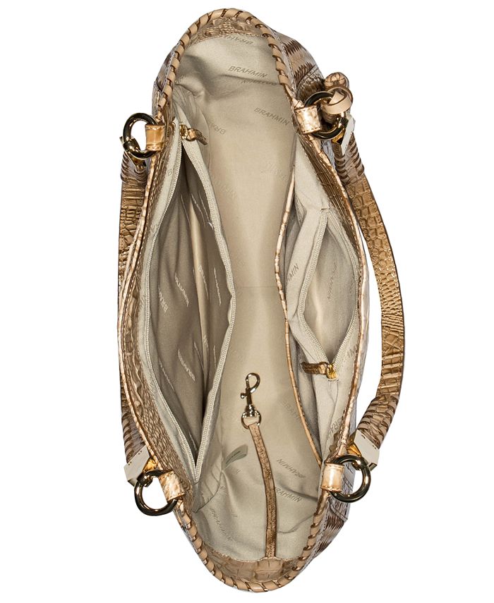 Brahmin Marianna Honeycomb Robbins Leather Tote - Macy's Brahmin Marianna Honeycomb Robbins Leather Tote - Macy's