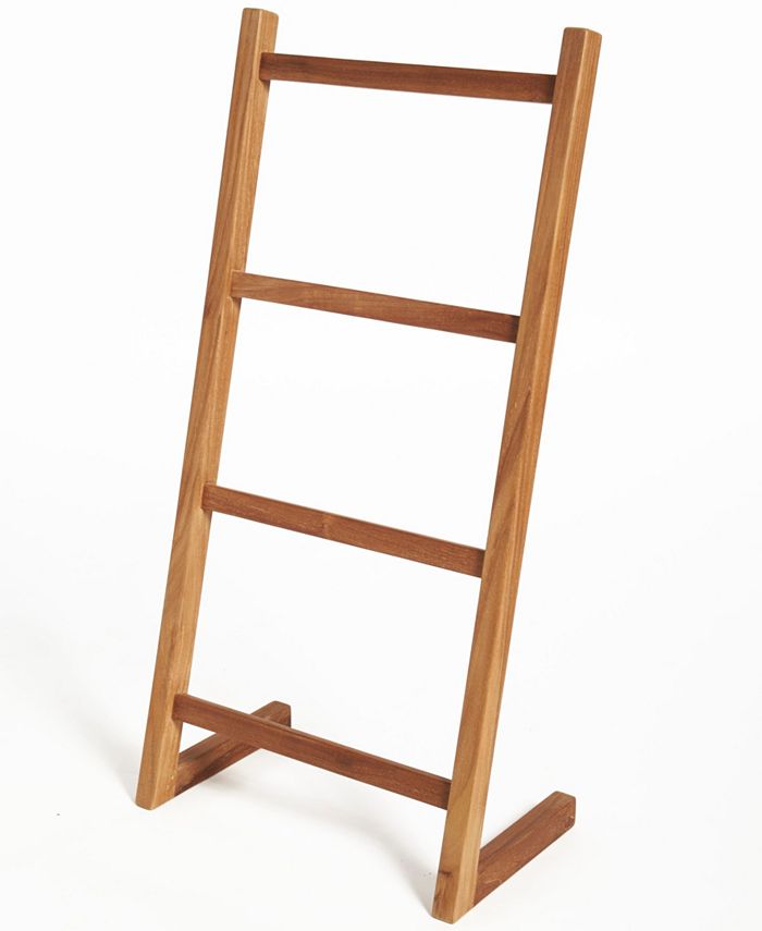 A.R.B Teak & Specialties ARB Teak Towel Self-Standing Decorative Ladder ...