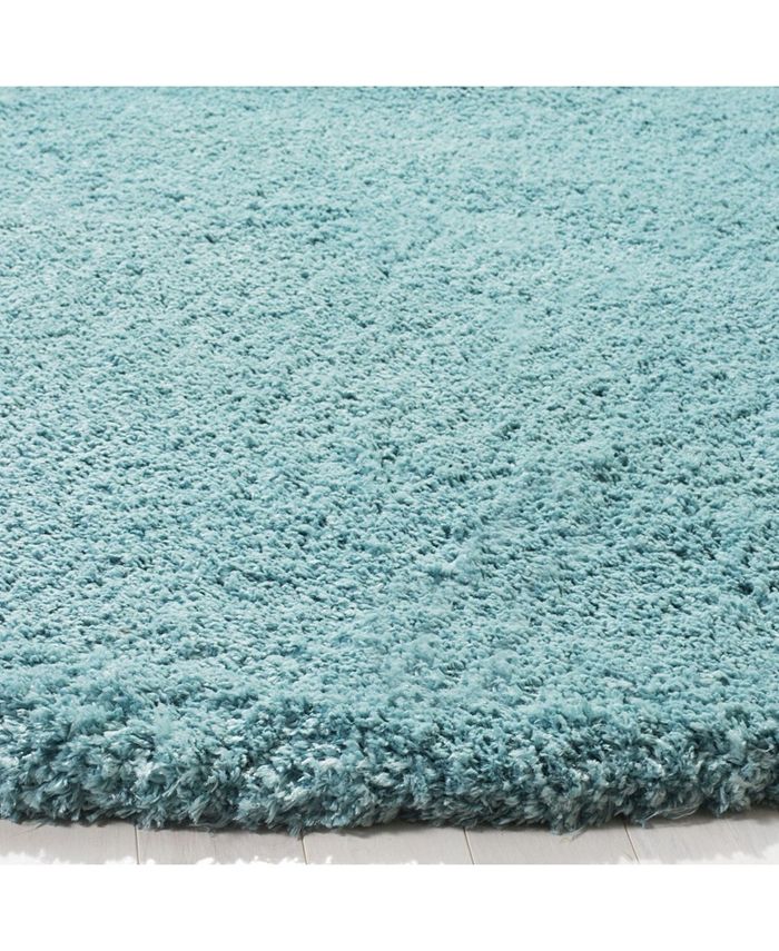 Safavieh Colorado Beach Turquoise 6'7" x 6'7" Round Area Rug - Macy's