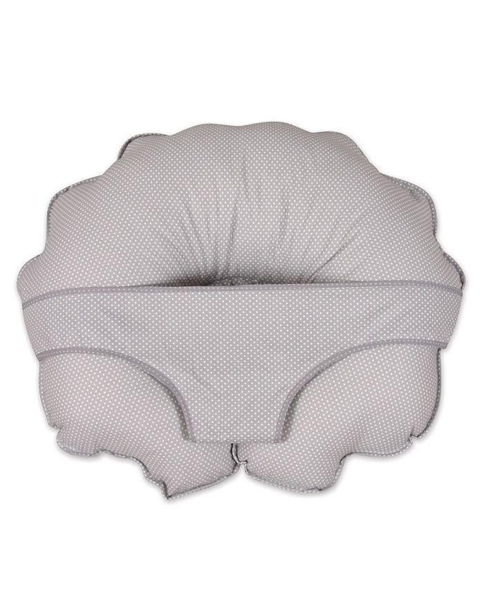 Leachco Cuddle-U Original Nursing Pillow And More, Gray Pin Dot - Macy's