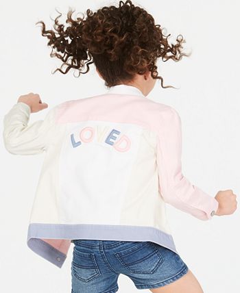 Epic Threads Toddler Girls Loved Colorblocked Cotton Denim Jacket ...