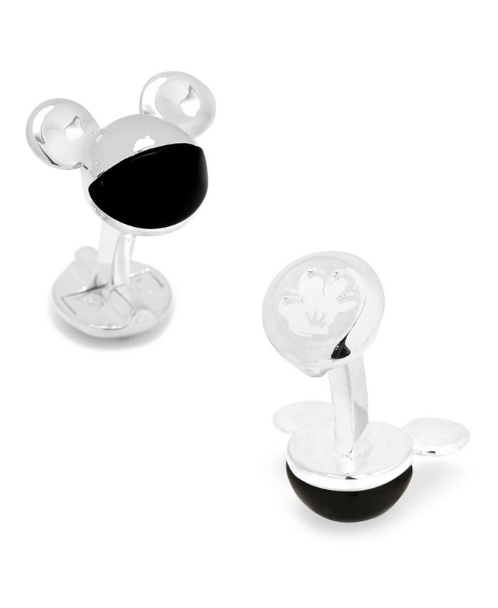Cufflinks Inc. 3D and Onyx Mickey Mouse Cufflinks - Macy's