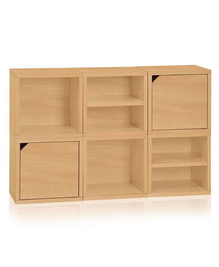 Way Basics Eco Stackable Connect Storage Cube with Door - Macy's