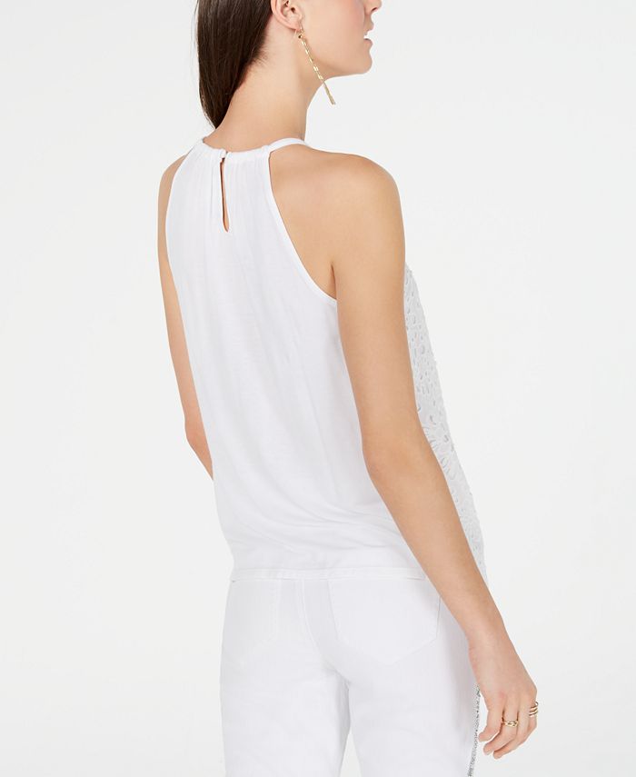 INC International Concepts INC Lace Keyhole Halter Top, Created for ...