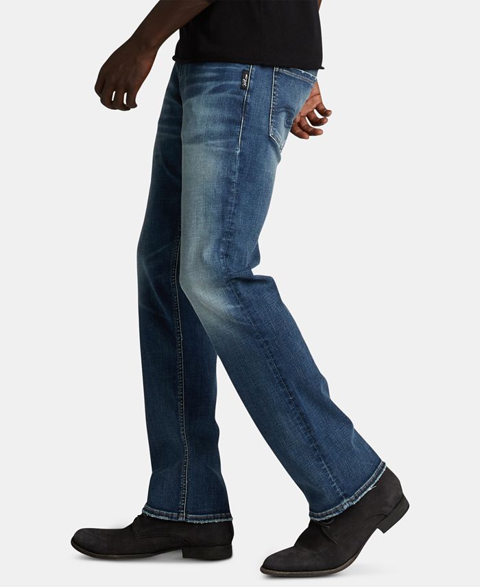 Silver Jeans Co. Men's Allan Classic Straight Jeans - Macy's