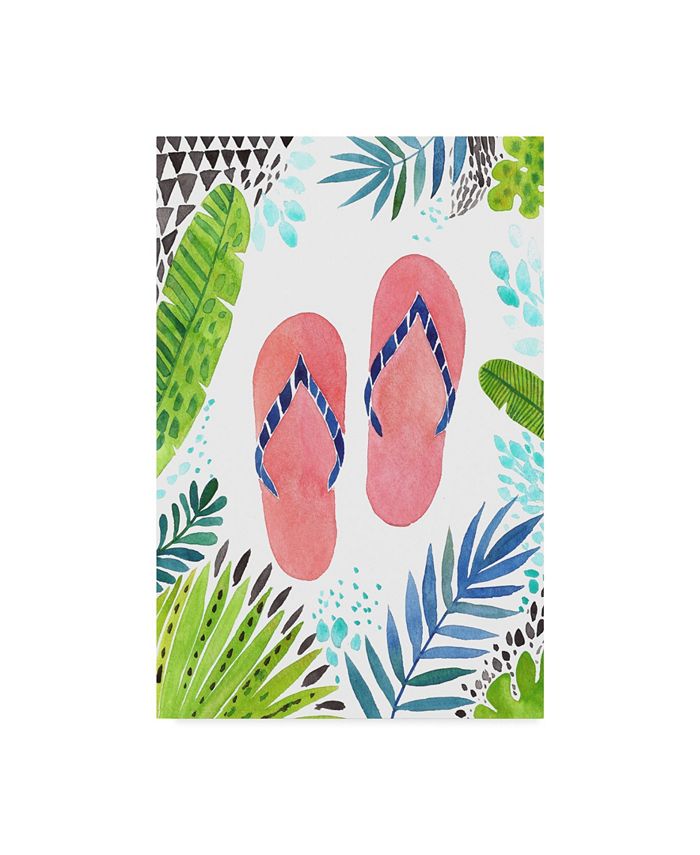 Trademark Global Irina Trzaskos Studio 'SUMMER 5' Canvas Art - 19" x 12 ...