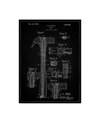 Cole Borders 'Hammer' Canvas Art - 24" x 18" x 2" - Macy's