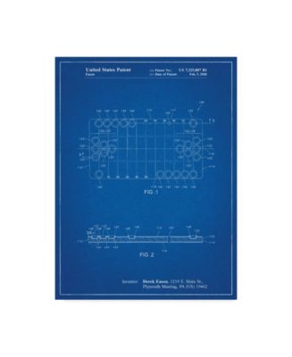 Cole Borders 'Beer Pong' Canvas Art - 47" x 35" x 2" - Macy's