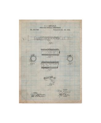 Cole Borders 'Clarinet' Canvas Art - 19" x 14" x 2" - Macy's