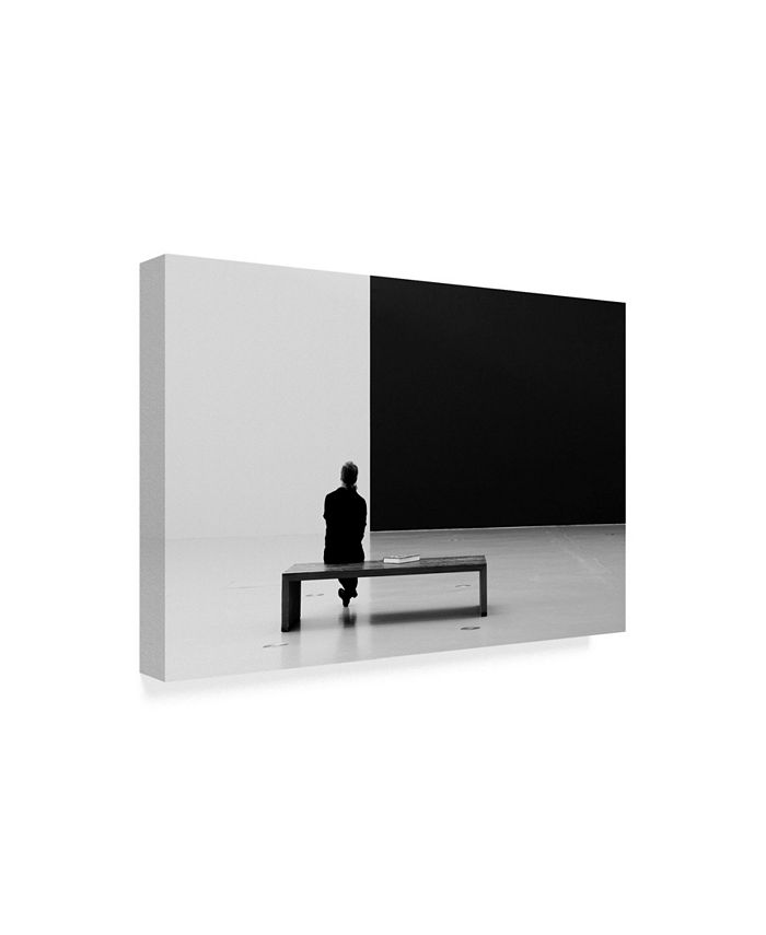 Trademark Global Inge Schuster 'Black And White I' Canvas Art - 19" x 2 ...