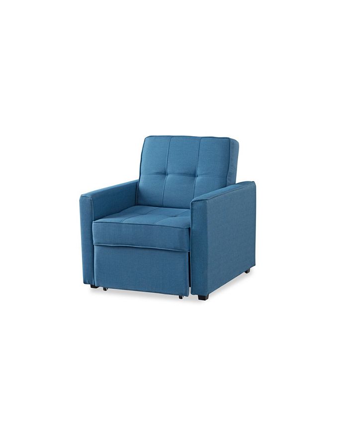 Gold Sparrow Chandler Convertible Arm Chair Bed - Macy's