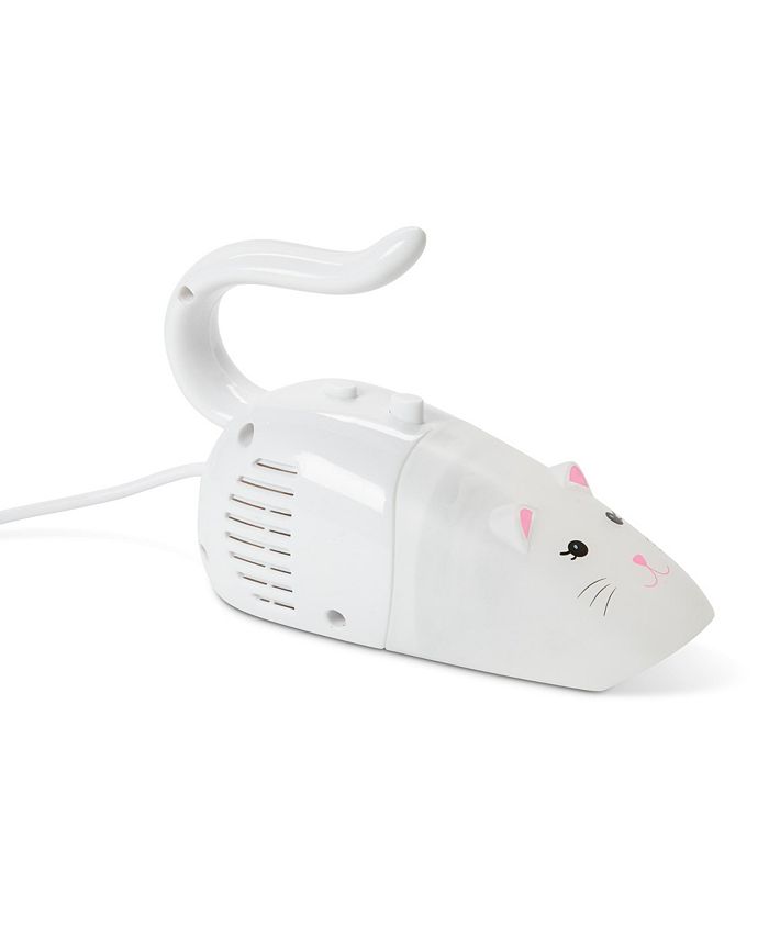 Tri-Coastal Design Mini White Cat Desk Vacuum - Macy's