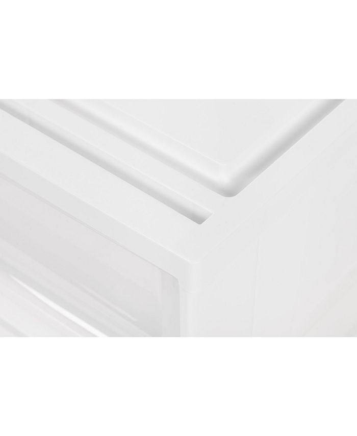 IRIS USA Iris Deep Box Chest Drawer, 3 Pack - Macy's
