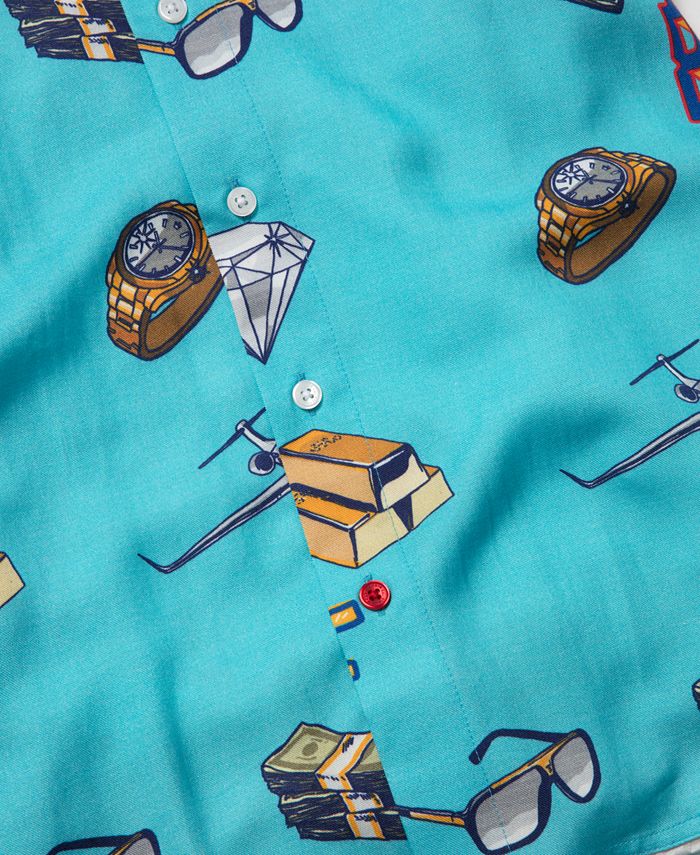Born Fly Men's Cash Money Graphic Shirt - Macy's