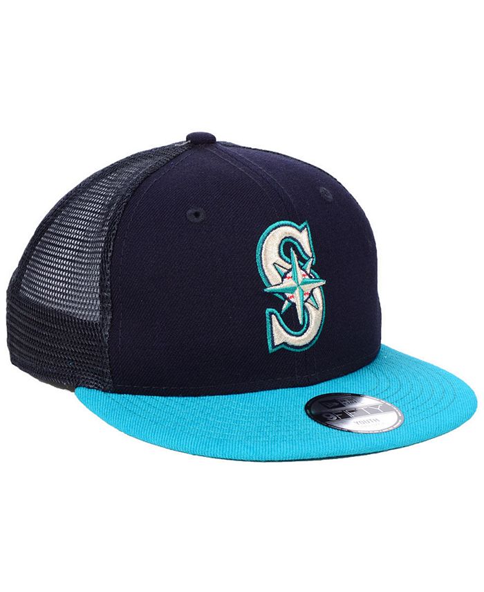 New Era Boys' Seattle Mariners All Day Mesh Back 9FIFTY Snapback Cap ...