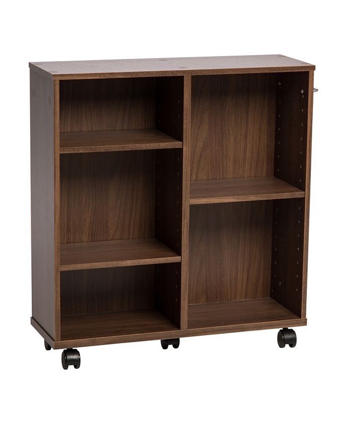 IRIS USA Wooden Rolling Shelf - Macy's