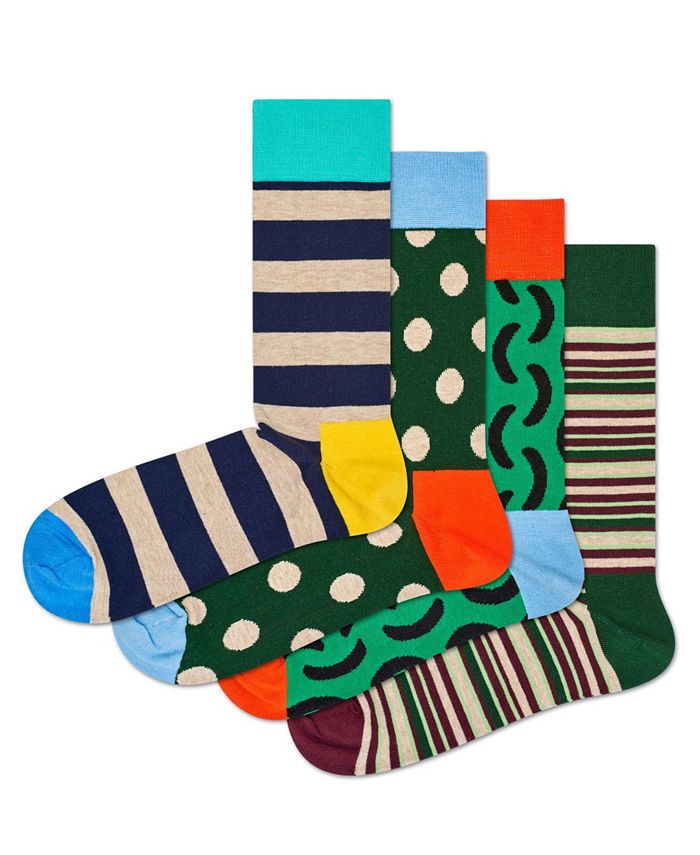 HS by Happy Socks 4-Pack Big Dot Gift Box - Macy's