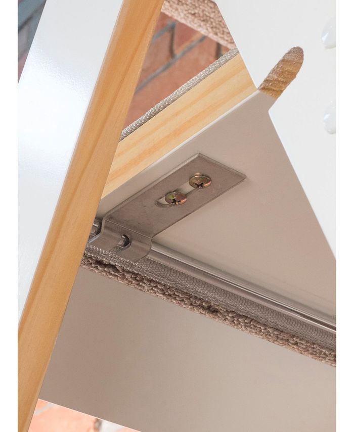 zoovilla Modern Folding Cat Tree, White - Macy's