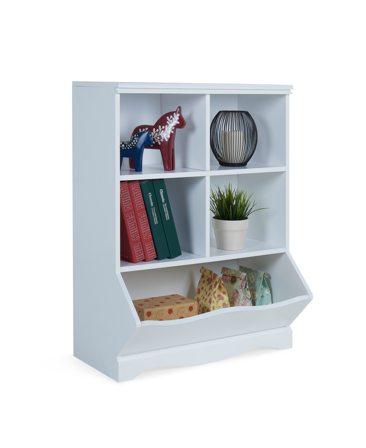 Click here for Danya B Multi-Cubby Storage Cabinet - White prices