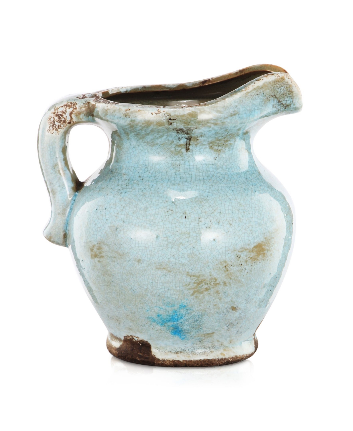 Click here for Terracotta Vase - Blue prices