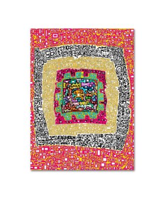 Miguel Balbas 'Maze 6' Canvas Art - 19" x 14" x 2" - Macy's